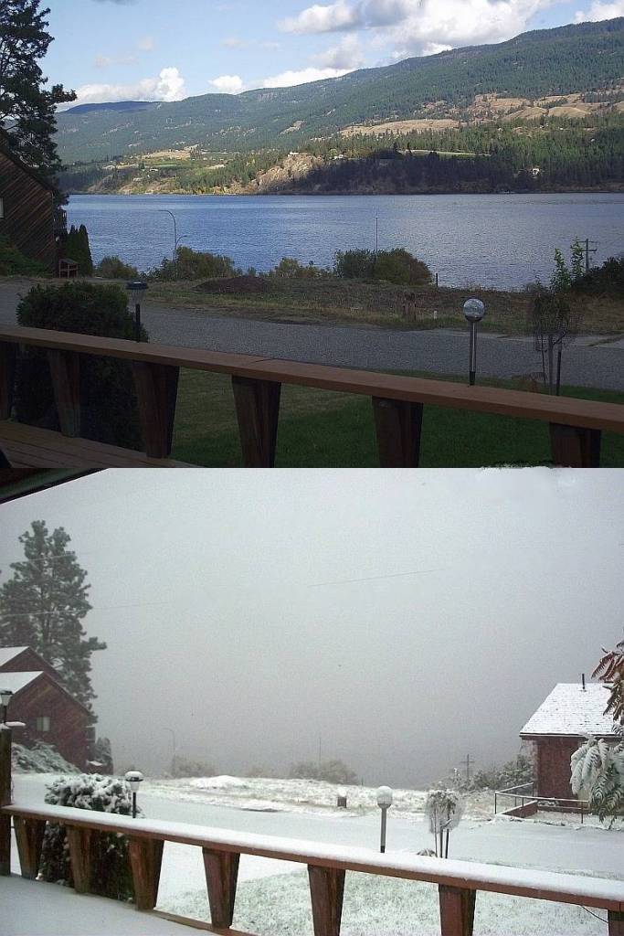 Your photos: Okanagan’s first snowfall | Lake Country Calendar